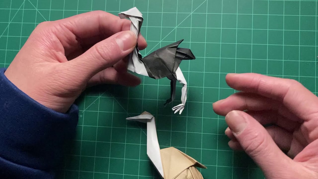 Origami Design Class lesson 3.3 | Grafting example folding - YouTube