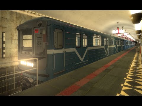 [Gmod] [Metrostroi] Driving 81-718/719 TISU - YouTube