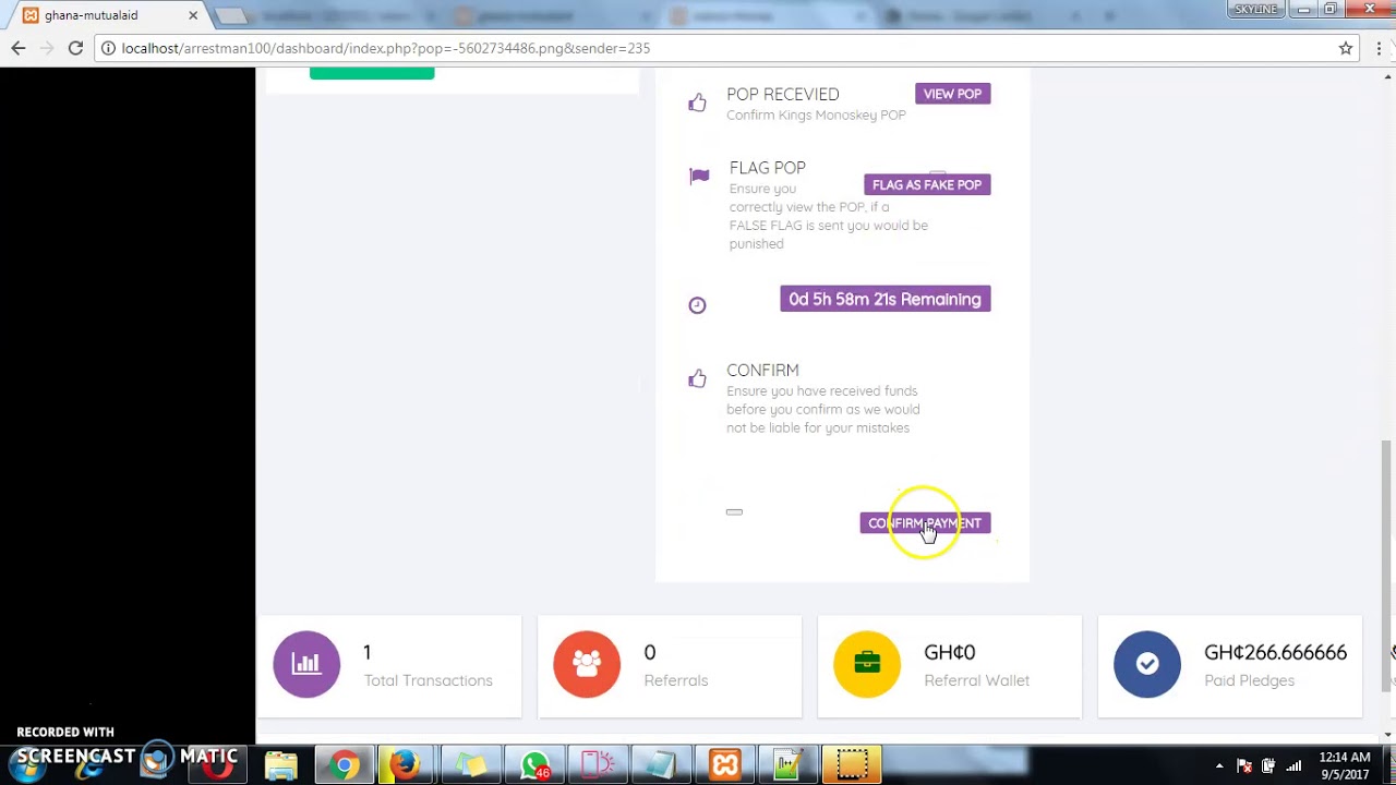 How to Install ponzi script 2 - YouTube