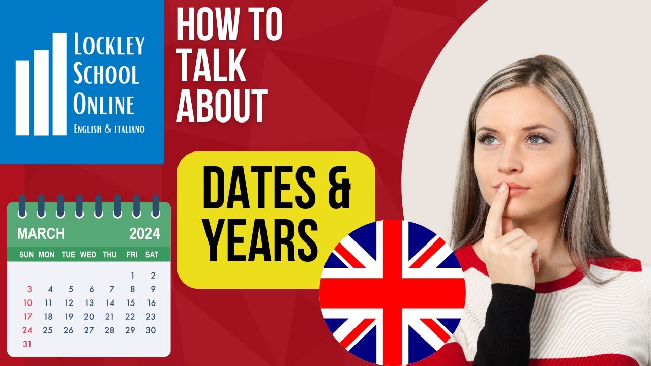 How to SPEAK About Dates and Years in English. - YouTube