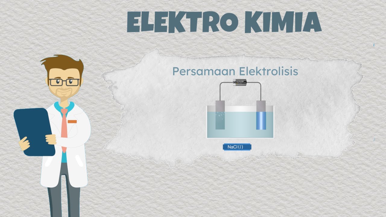 Elektrokimia - Animasi Persamaan Sel Elektrolisis - YouTube