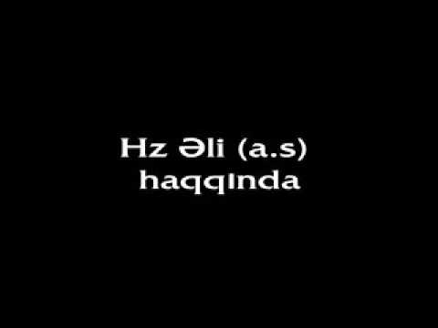 Hz Eli (e.s) haqqinda qisa meluatlar