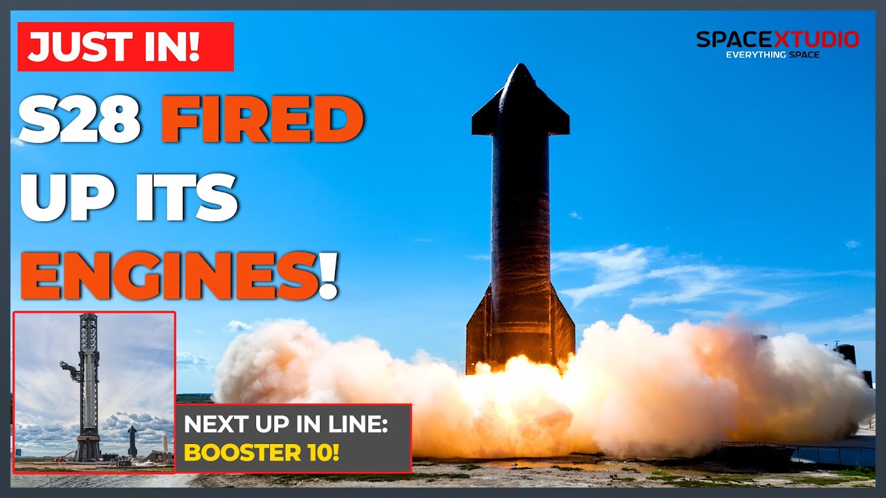 Starship S28 Static Fire Success on First Attempt? | Starship Flight-3 ...