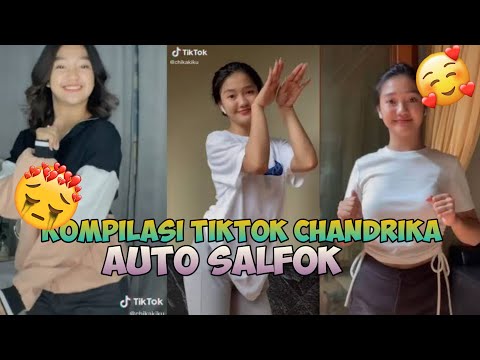 Kompilasi tiktok chandrika auto gagal fokus | tiktok chikakiku cantik