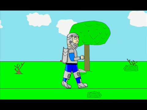 animation MS paint walking - YouTube