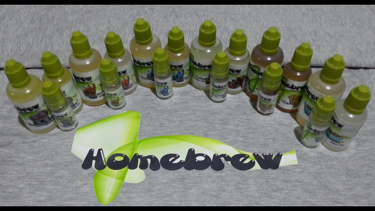 Homebrew E liquid Review - YouTube