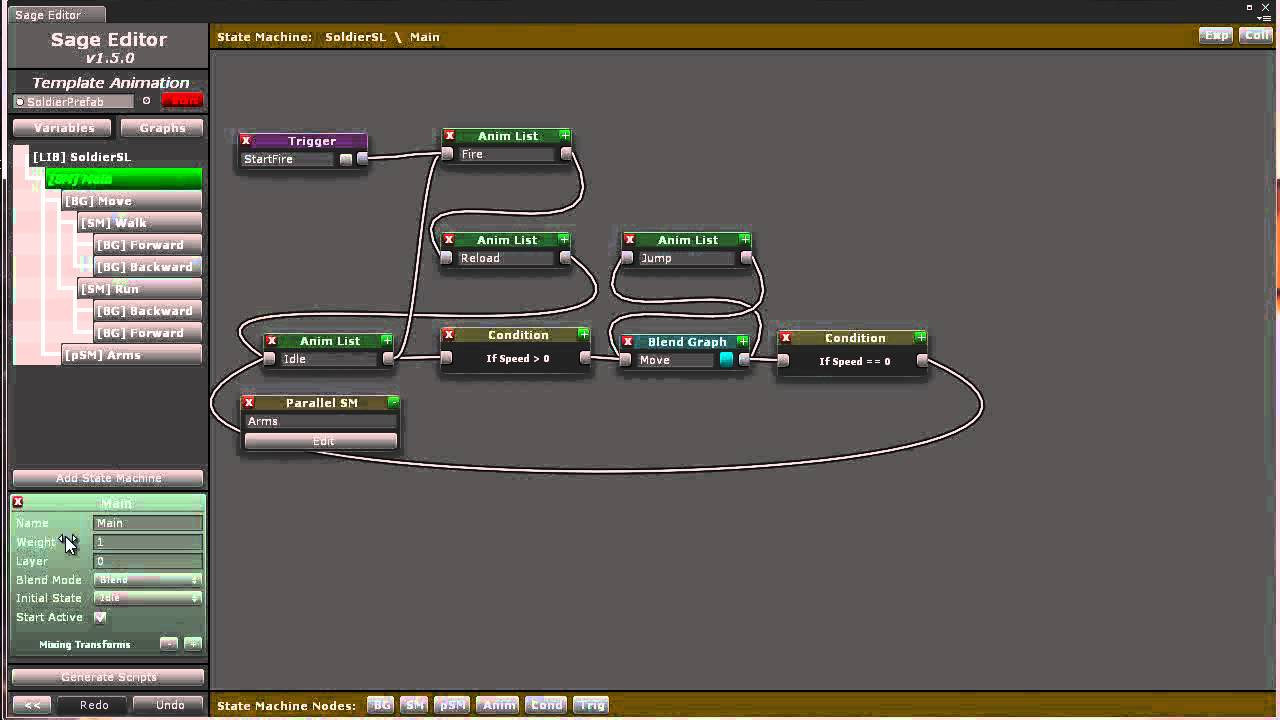 What's new in Sage: Anim Graph Editor - YouTube