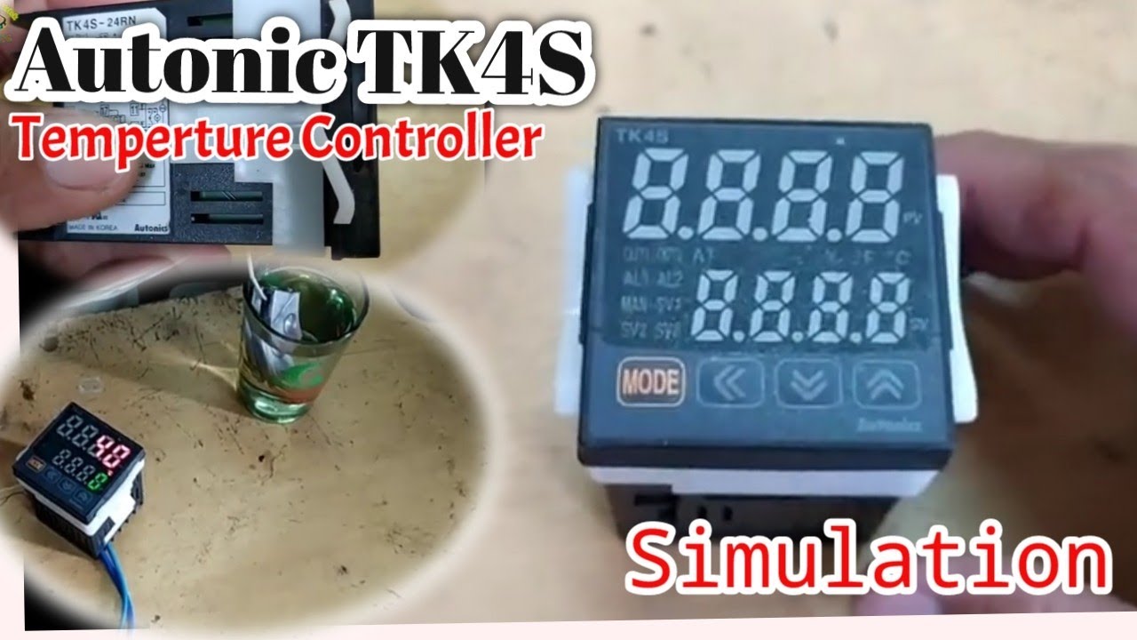 Test Pt100 Vs Autonics TK4S - YouTube