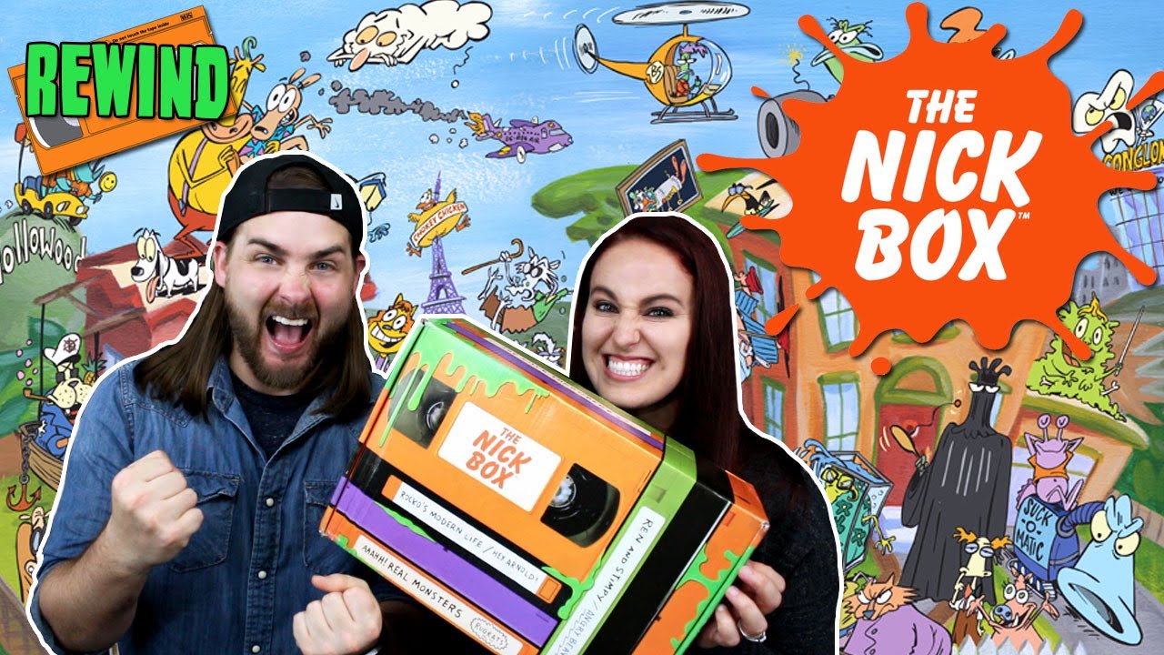 The Nick Box Rewind - Nickelodeon Mystery Box! - YouTube
