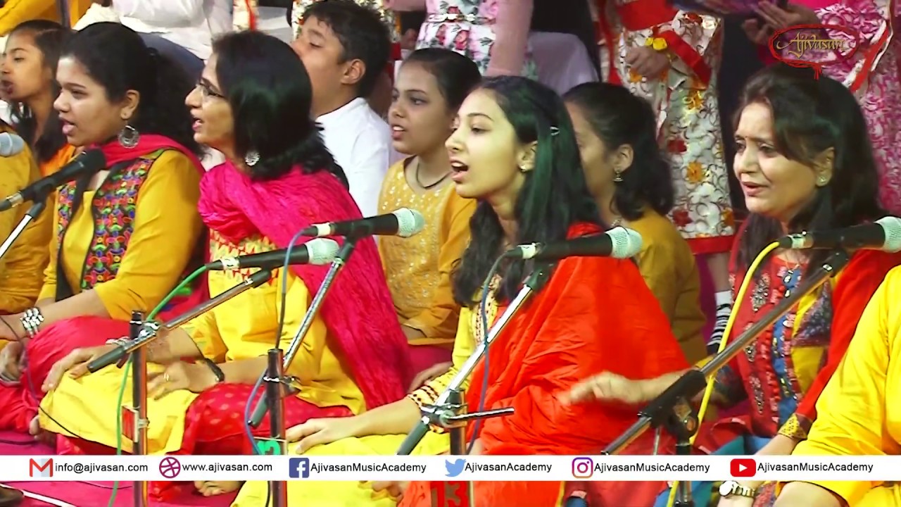 Medley Of Raag Bhopali | Branch | Malad | Annual Function 2019 | Day 02 ...