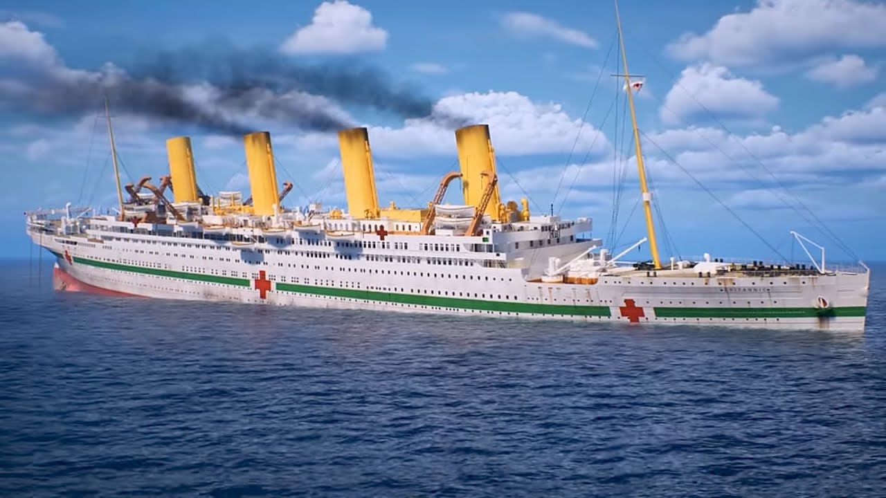 new HMHS britannic sleeping sun - YouTube