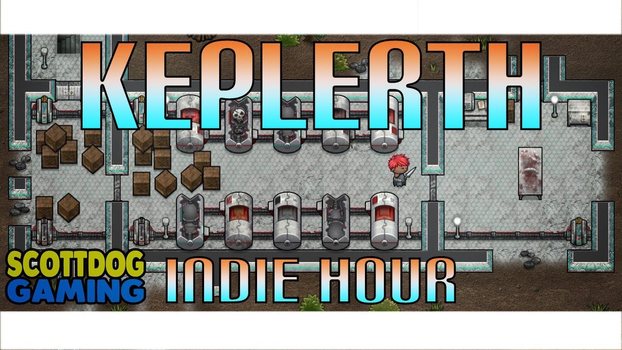 Rimworld Style Space Survival game - Keplerth Gameplay - Indie Hour ...