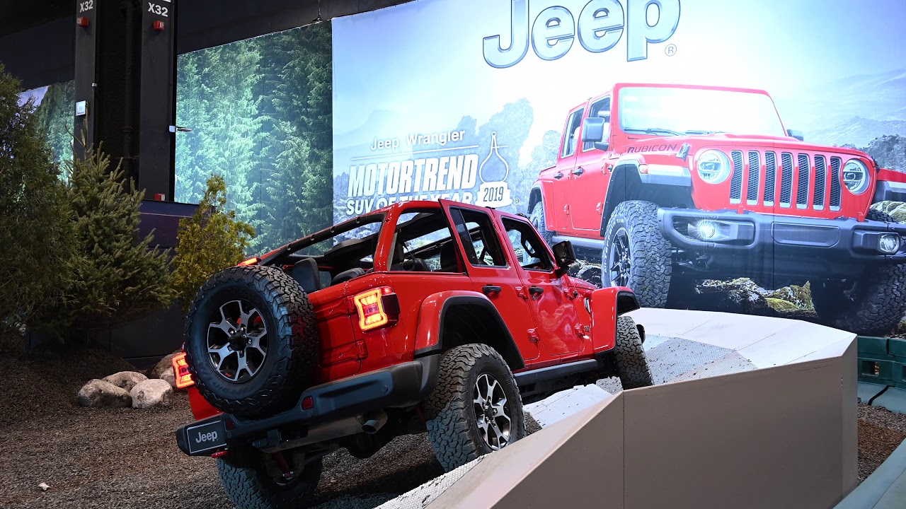 2019 Chicago Auto Show | Jeep Wrangler Rubicon Test Drive - YouTube