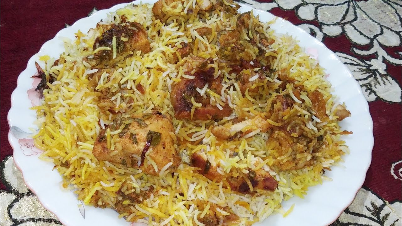 chicken kachi biryani|| chicken Dum biryani recipe|| Eid special ...