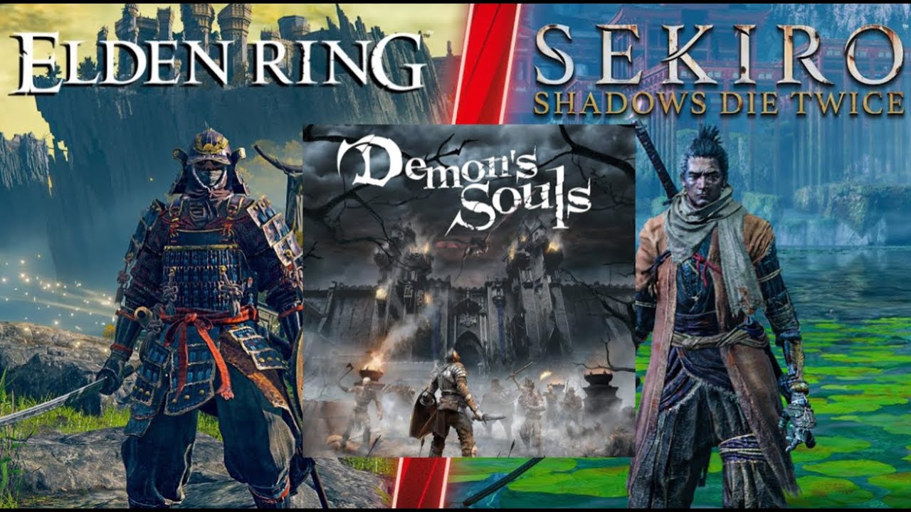 SEKIRO vs ELDEN RINGS vs DEMON'S SOUL| PS5 Gameplay| Boss Fight - YouTube