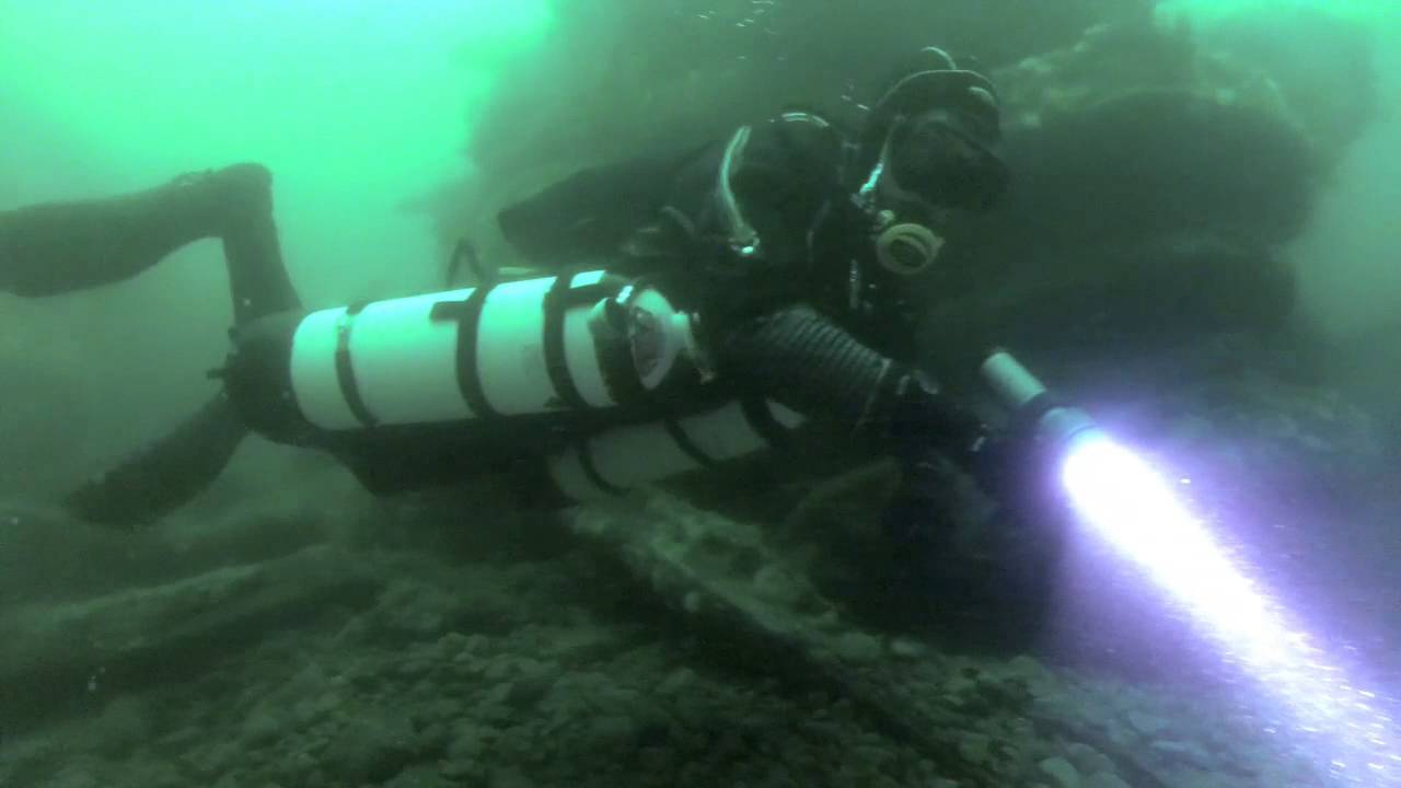 The SS Laurentic - Wreck Dive, Donegal, Ireland 2014 HD720 - YouTube