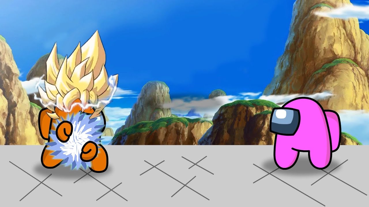 Kamehameha Dragonball Among Us Kill Animation Youtube