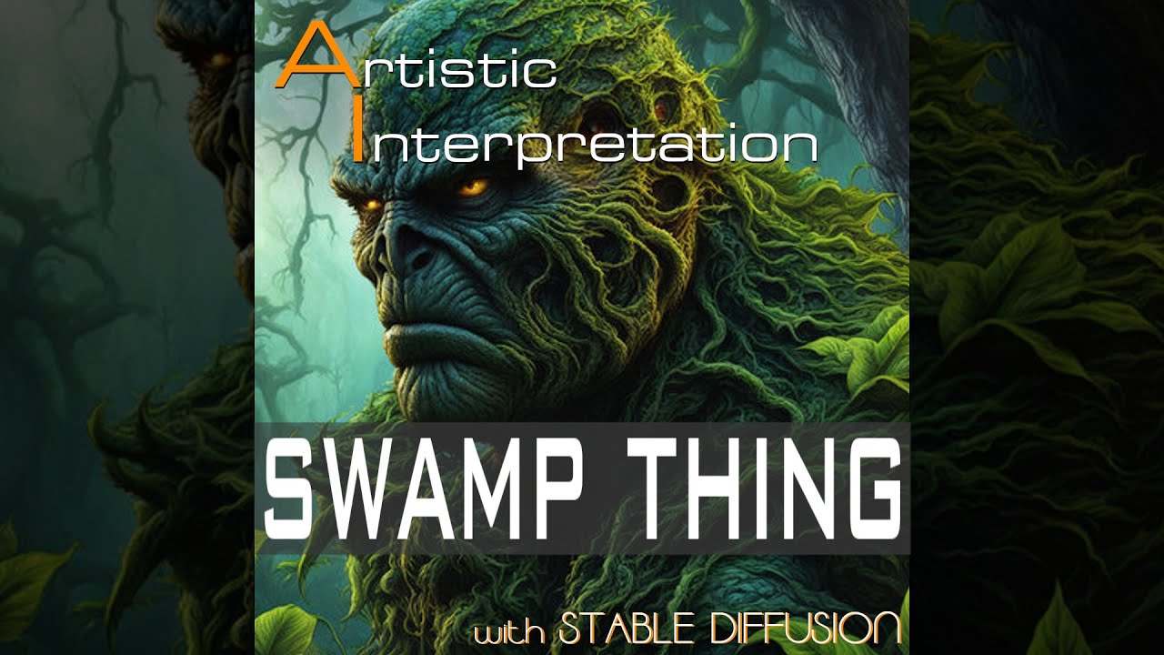 Swamp Thing w/ Stable Diffusion - YouTube