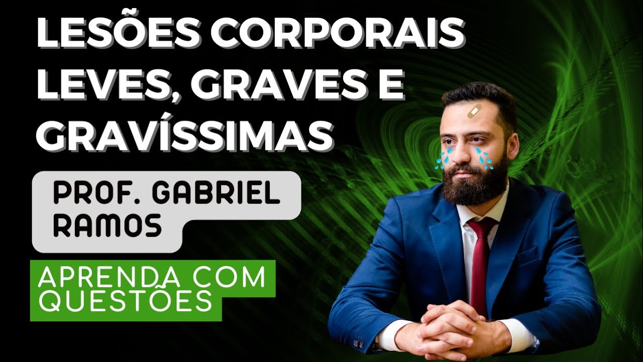 LESÕES CORPORAIS LEVES, GRAVES E GRAVÍSSIMAS - YouTube