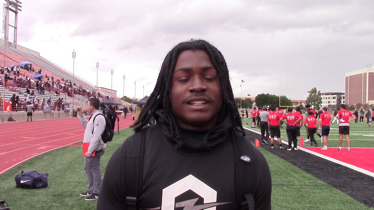3-Star 2020 WR Ronald Gilliam 2019 Nike Camp Interview - YouTube