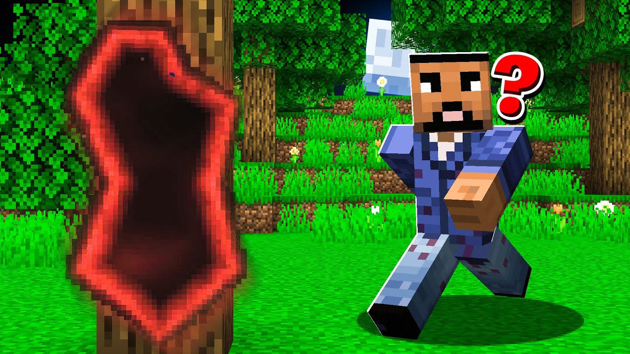SO I FOUND A SCARY DIMENSION in MINECRAFT! - YouTube