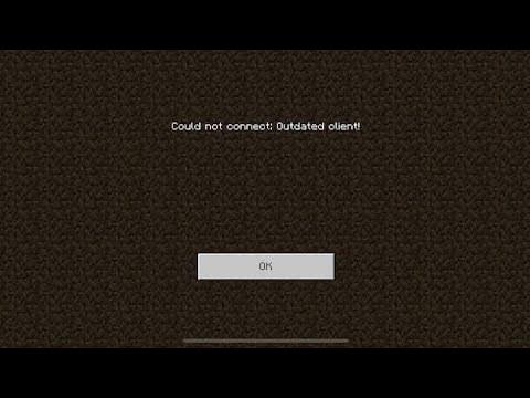 Minecraft Fix Could Not Connect: Outdated Client! Problem Picked 1.19 | Could Not Connect ...