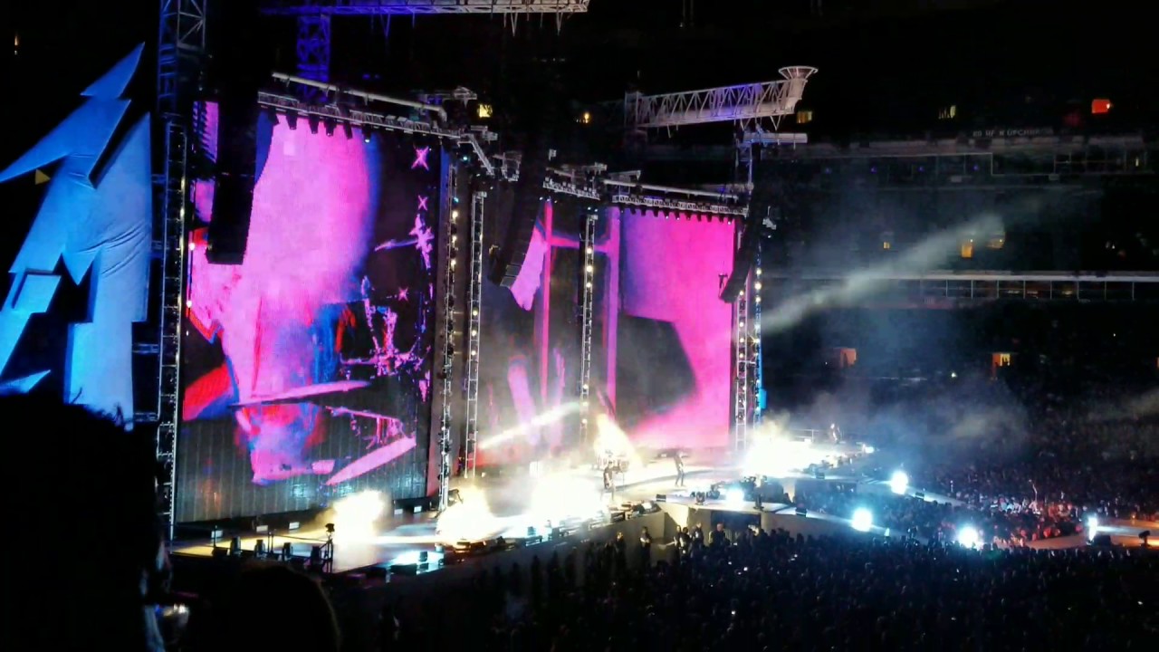 Metallica Denver Colorado 2017 "Wherever I May Roam" - YouTube