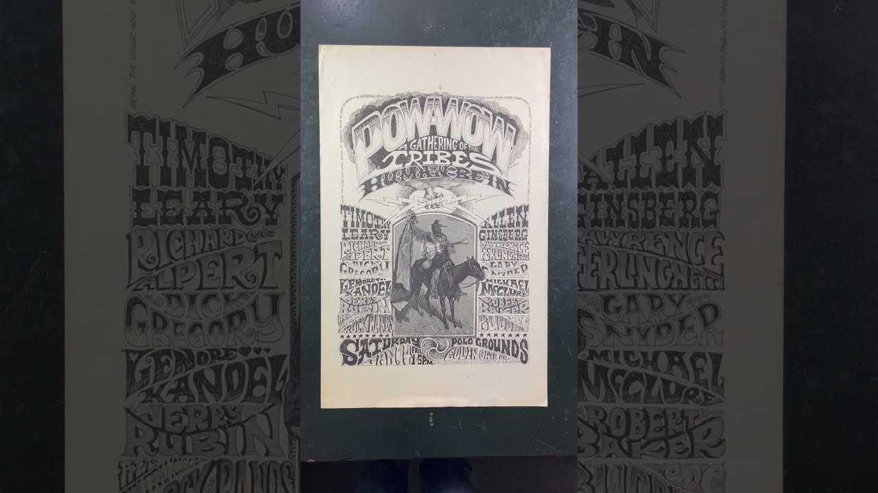 AUCTION - AOR-2.215 - Grateful Dead Timothy Leary - Human Be-In - 1967 ...