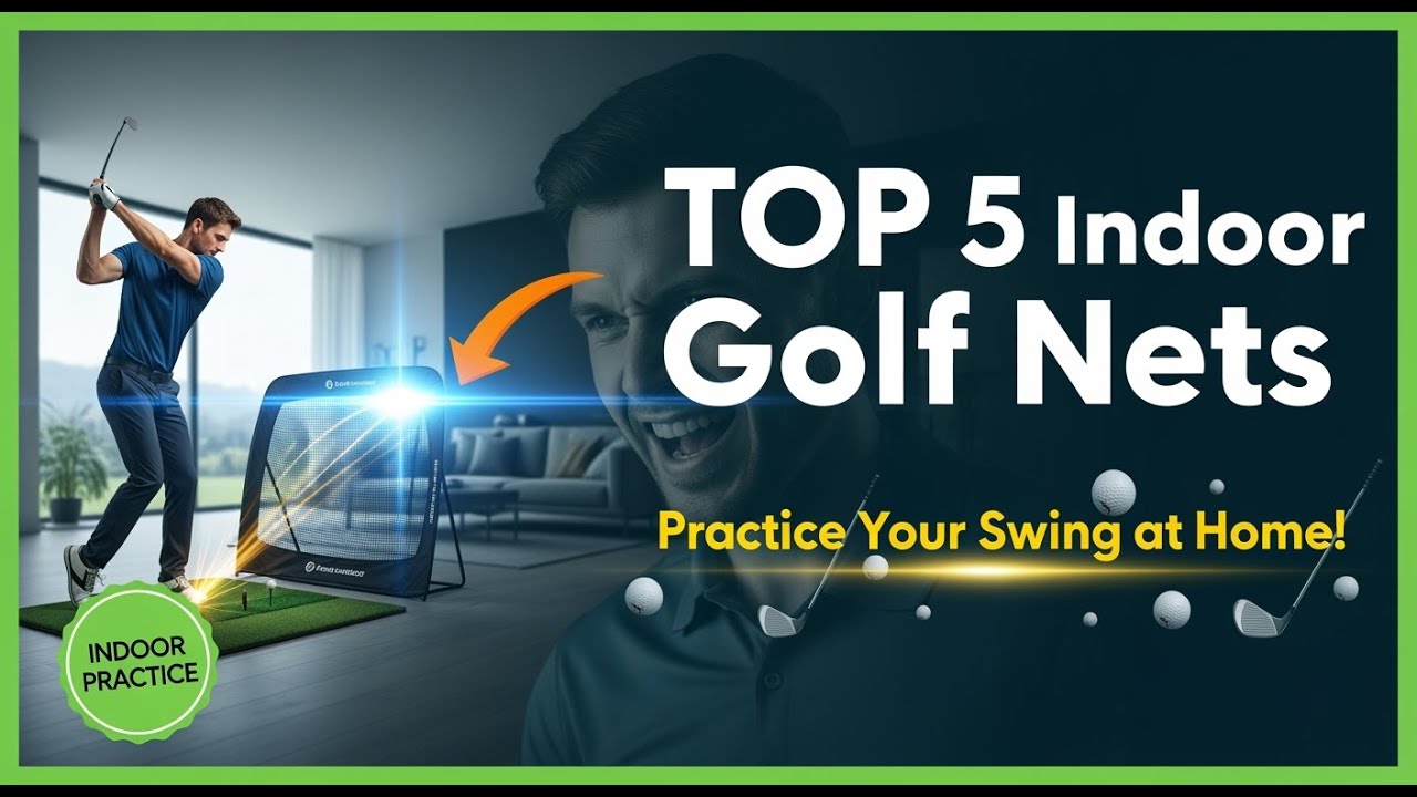 TOP 5 Best Indoor Golf Nets 2026 | Practice Your Swing at Home, Rain or ...