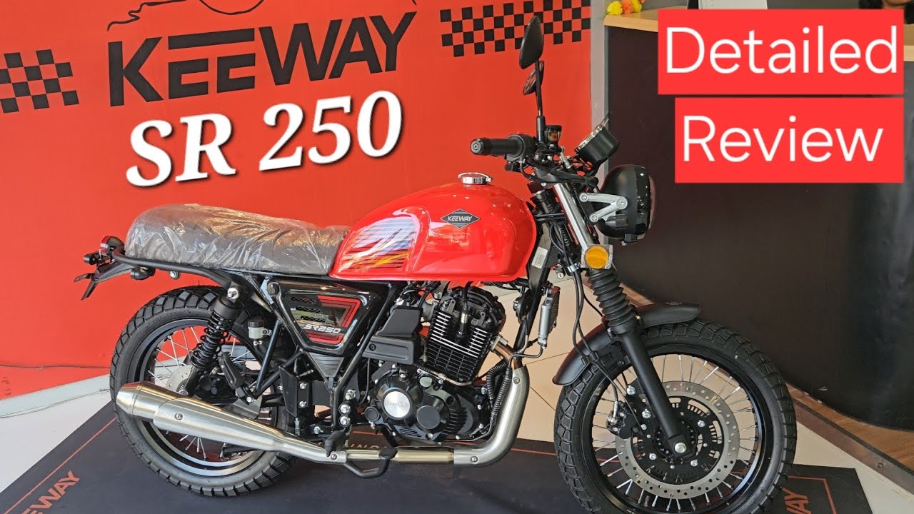 Keeway SR 250 ️ Detailed Review | Features & Specifications | Exhaust | Price - YouTube
