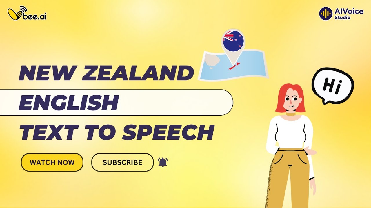 NEW ZEALAND ENGLISH TEXT TO SPEECH WITH VBEE AIVOICE - YouTube