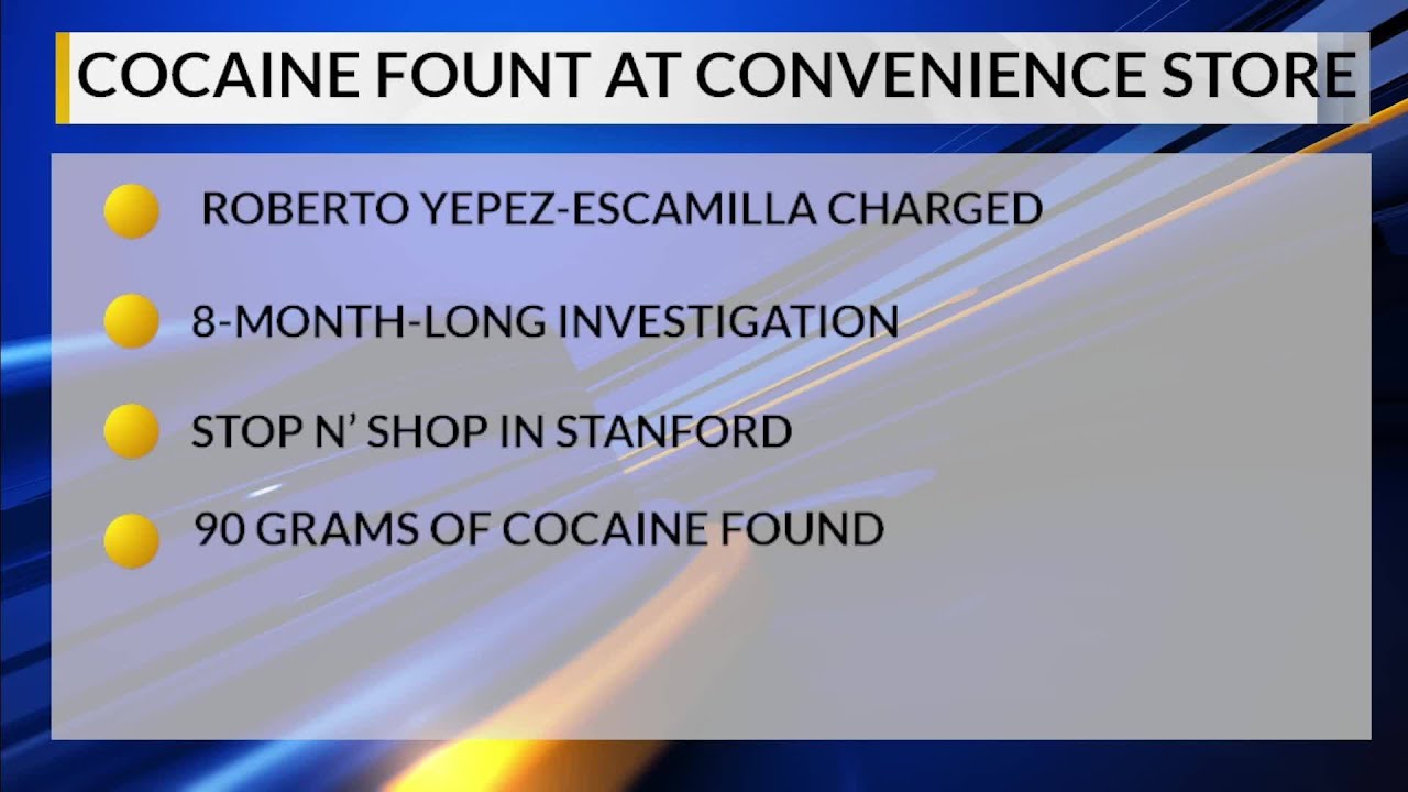Man charged with selling cocaine at convenience store following 8-month ...