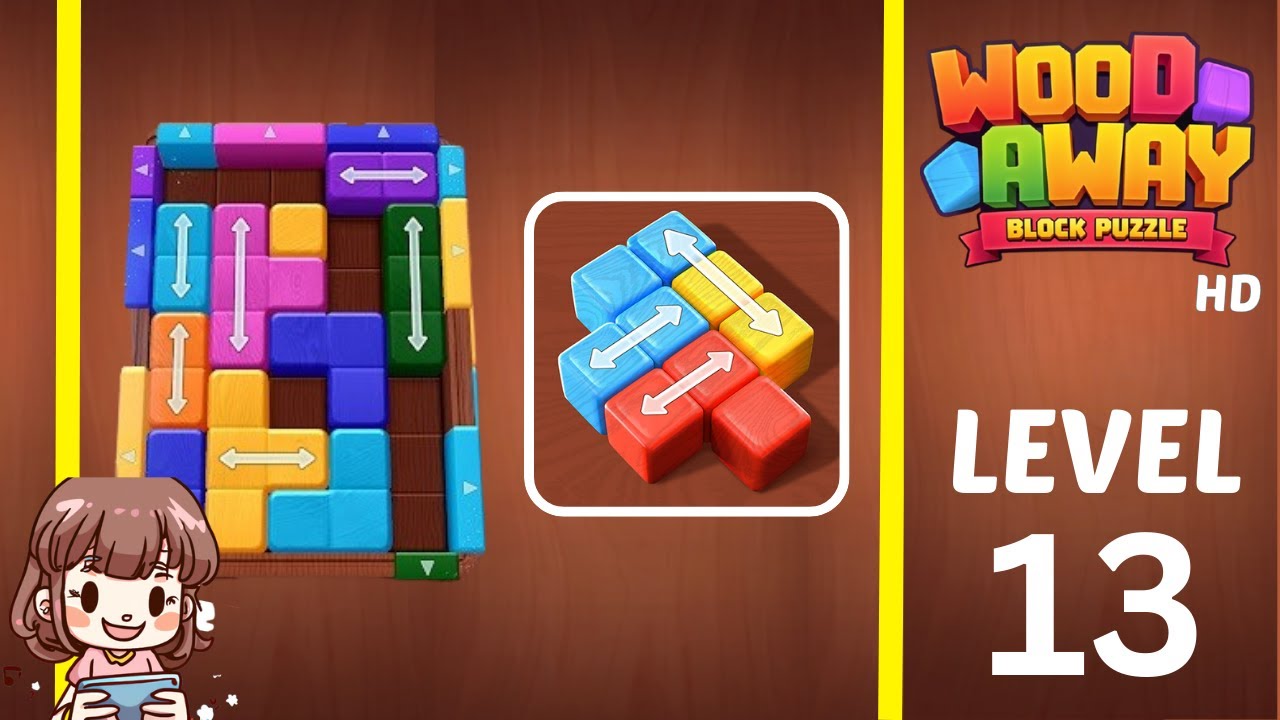 Wood Away Level 13 Solution Walkthrough - YouTube