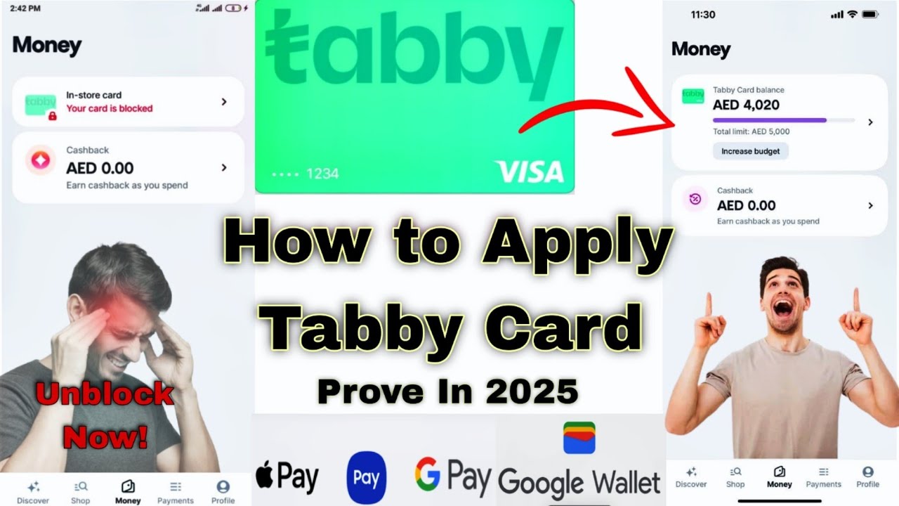 How to Get Tabby Card in UAE & KSA |Unblocked Tabby Card |Shop in ...