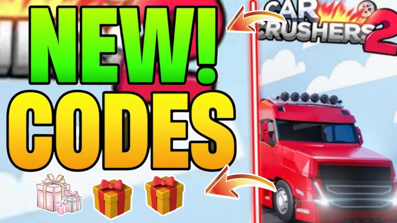 🪁 New Cars 🪁 CAR CRUSHERS 2 CODES - ROBLOX CAR CRUSHERS 2 CODES - YouTube