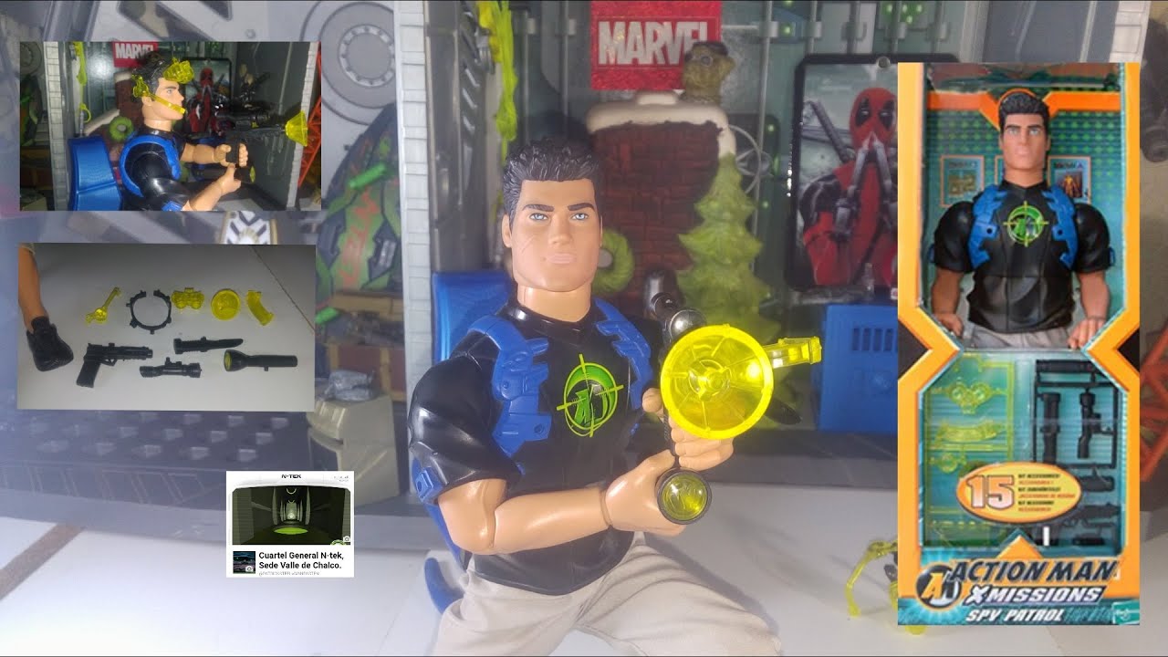 ACTION MAN SPY PATROL X-MISSIONS - YouTube