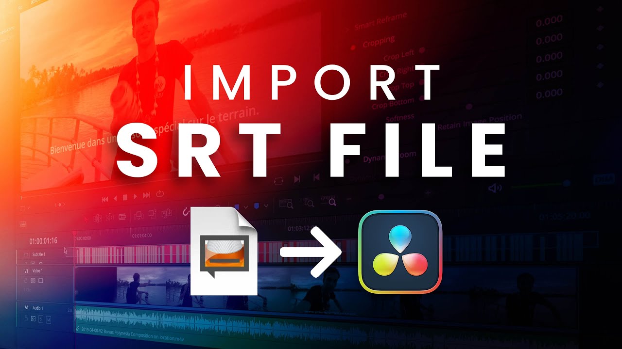 Import SRT File In Davinci Resolve Subtitles YouTube Import SRT File In Davinci Resolve Subtitles YouTube