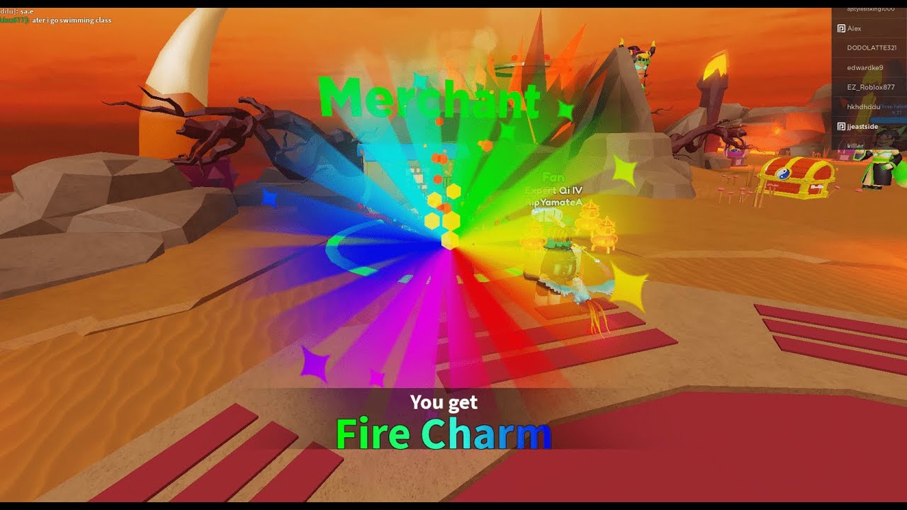 Weapon Fighting Simulator - Buying a Fire Charm - YouTube