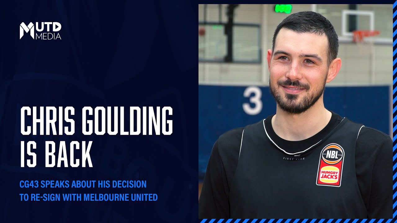 Goulding on his re-signing with Melbourne United - YouTube