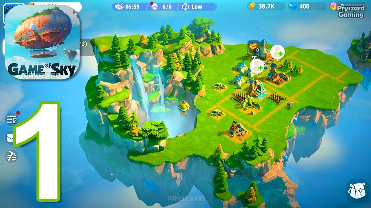 Game of Sky - Gameplay Walkthrough Part 1 Tutorial Chapter 1-4 (iOS ...