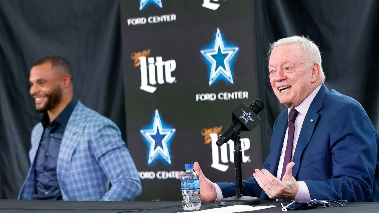 The Dallas Cowboys Dak Prescott Press Conference | Review - YouTube
