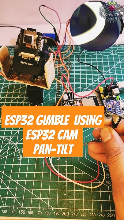 ESP32-CAM Pan-Tilt with Gyro Control | DIY Gimbal!#ESP32CAM #MPU6050 #PanTilt #ESP32Project # ...
