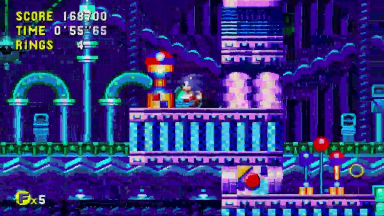 Sonic CD USA - Wacky Workbench 1 Good Future - YouTube