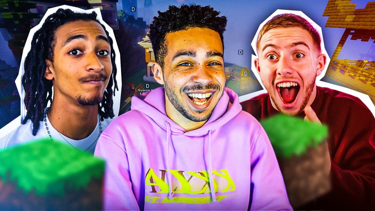MICHOU ET THEODORT REJOIGNENT MASTU A CRAZYTOWN ! (Minecraft RP #5 ...