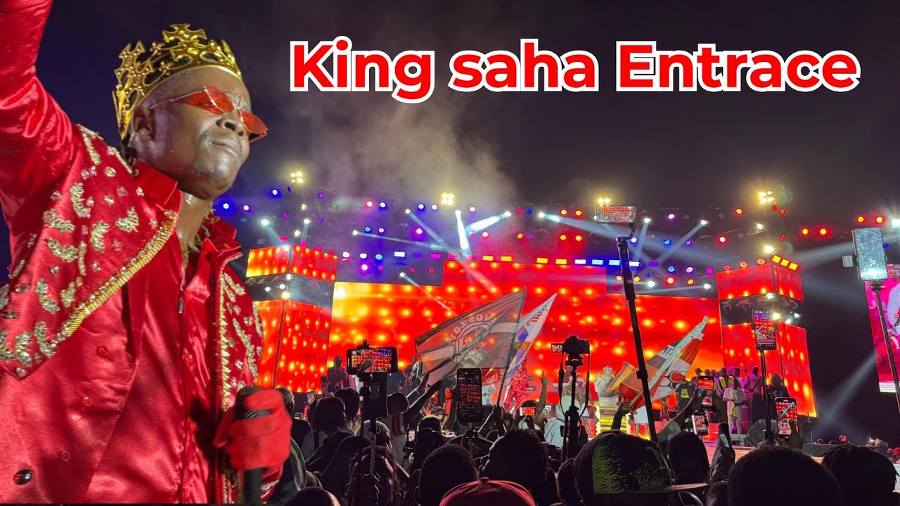 king saha entered stage in style, unforgettable moments of all times ...
