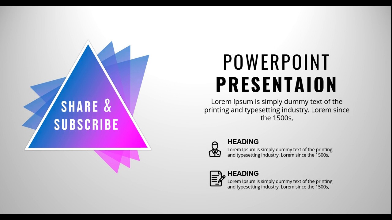 Make Awesome Presentation Slide, PowerPoint Tutorial, PPT - YouTube