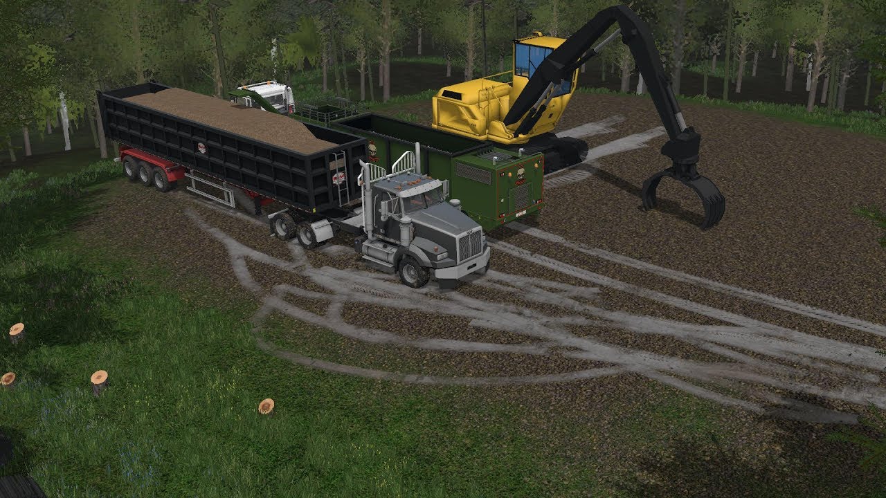 FS17 Forestier - Bois énergie - YouTube