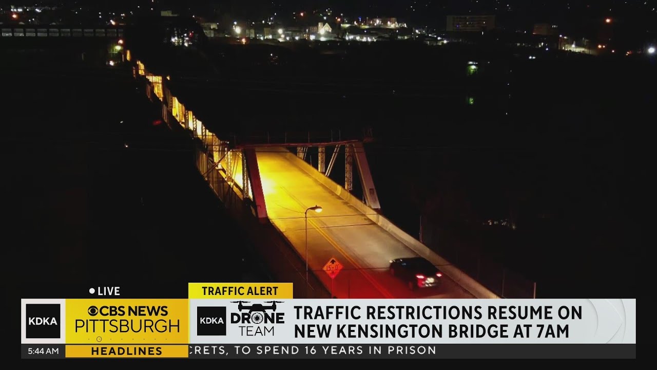 Long-term PennDOT project to resume on New Kensington Bridge - YouTube