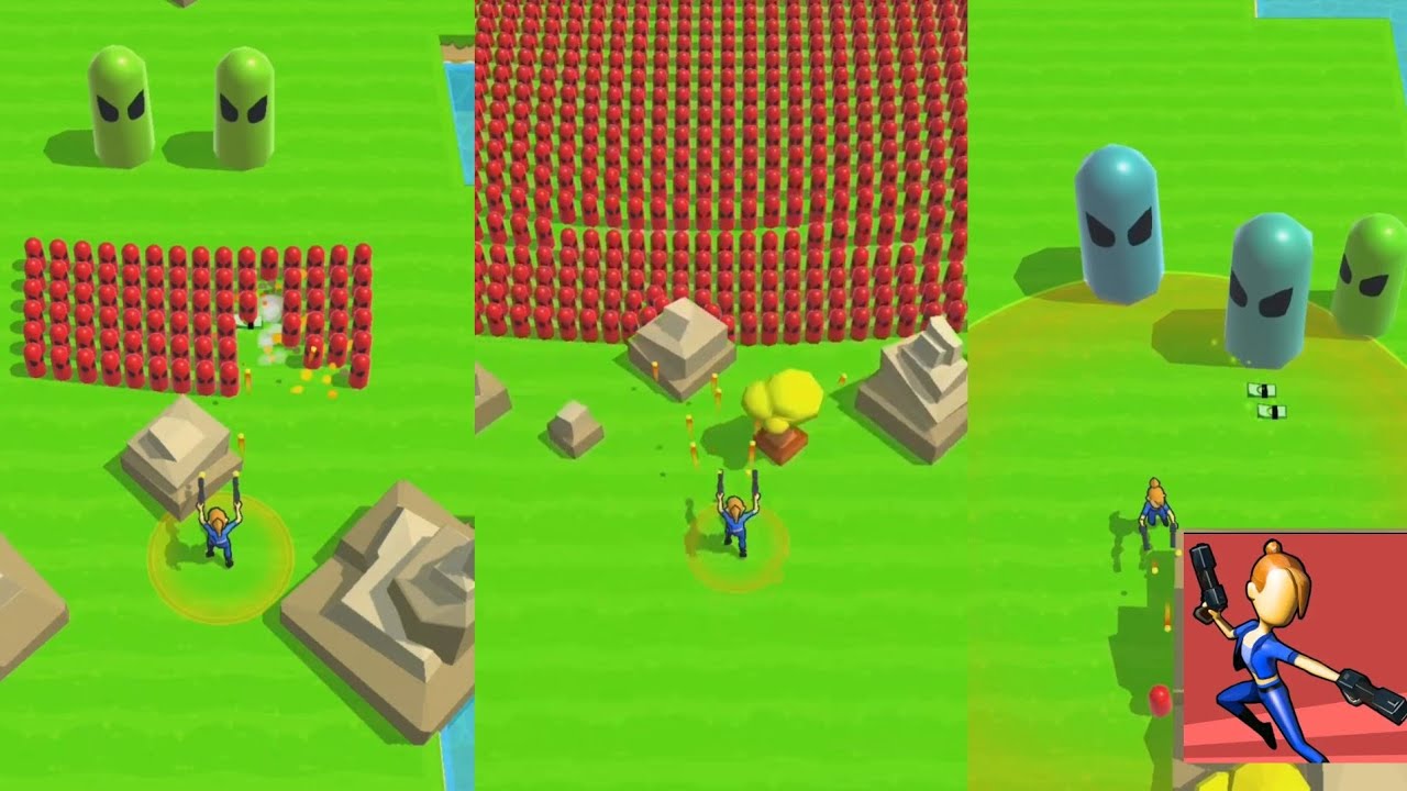 Bullet Rush 11-20 Levels Gameplay Android,ios - YouTube