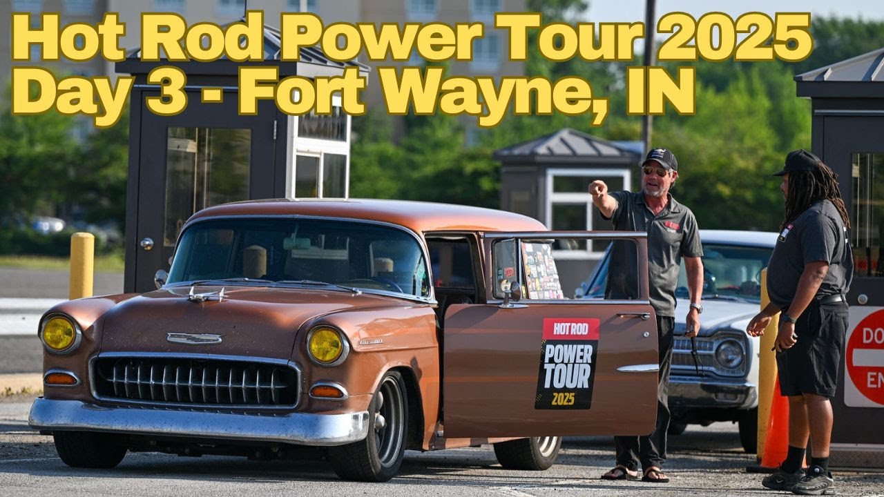 Hot Rod Power Tour - Day 3 Fort Wayne, IN - YouTube